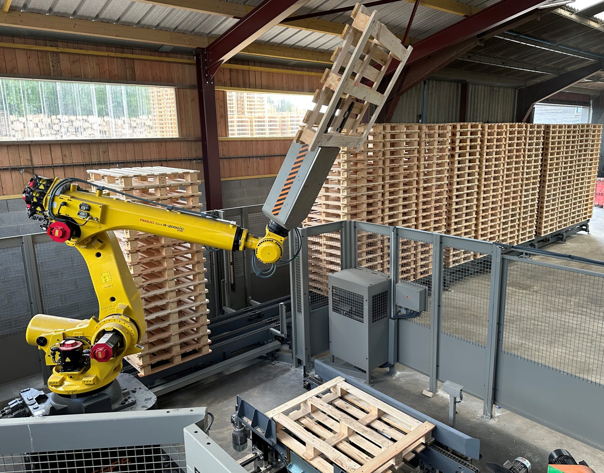Fabrication de palettes et de caisses palettes | La scierie du Cabalet